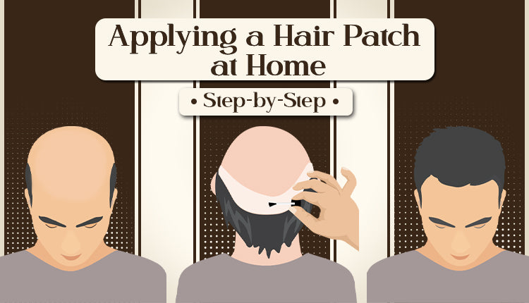Step-by-Step Guide: Applying a Hair Patch at Home – Malhotra Hair ...